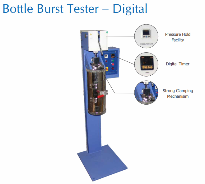 Bottle Burst Tester: Pressure Strength Testing of PET and Plastic Bottles